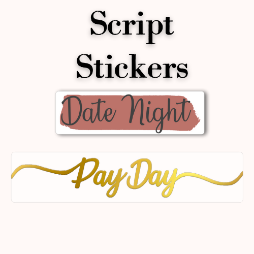 Script Stickers – Get Sheet Done