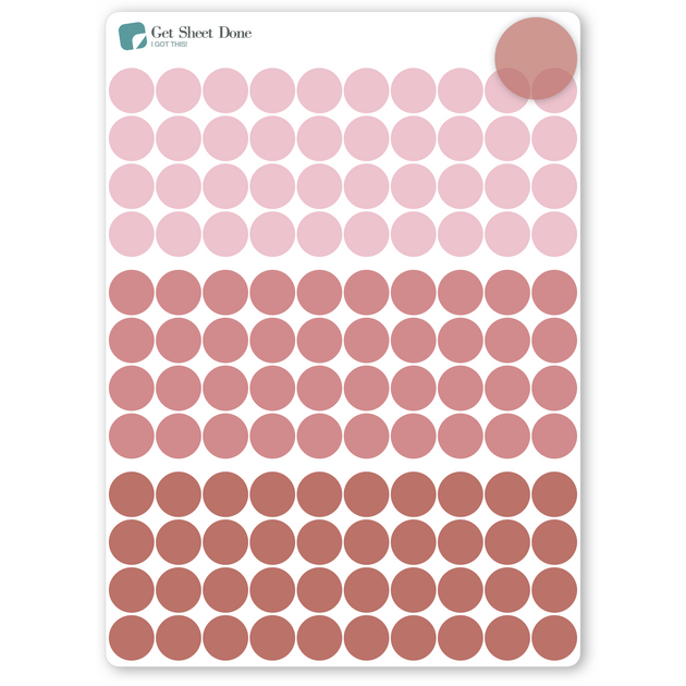 Transparent Dot Stickers - Accent Stickers - Highlight Stickers – Get ...