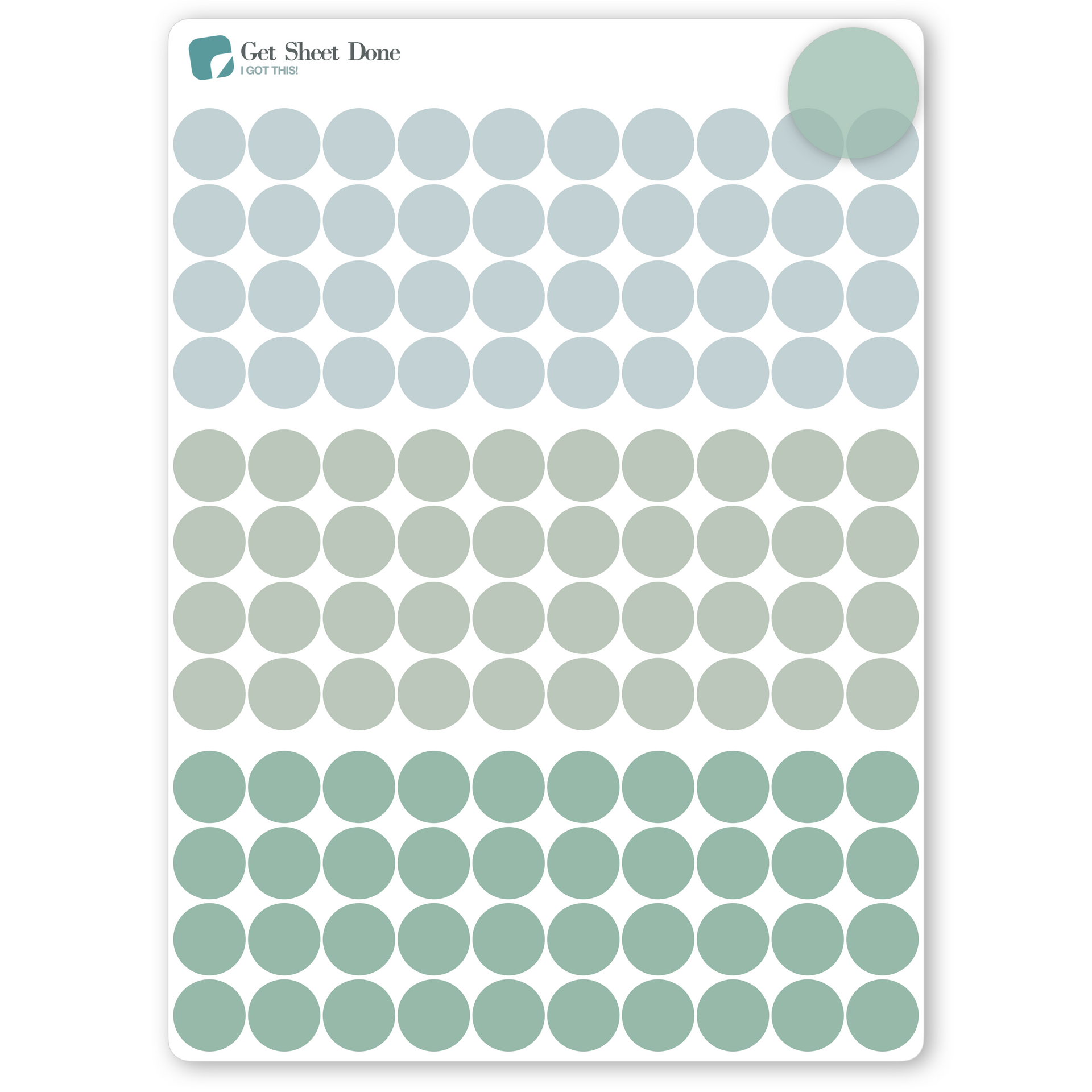 Transparent Dot Stickers - Accent Stickers - Highlight Stickers – Get ...