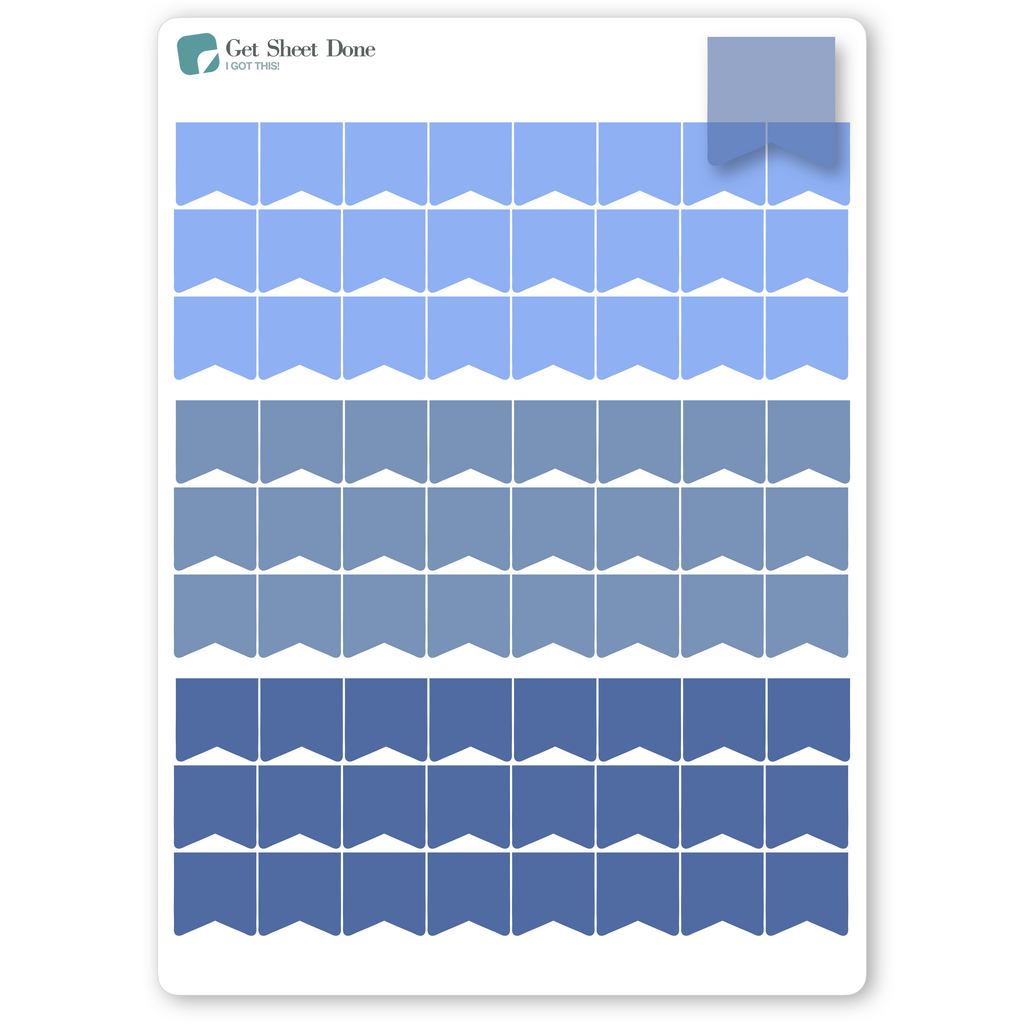 Transparent Flag Stickers - Accent Stickers - Highlight Stickers – Get ...