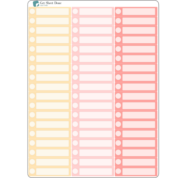 Check list Write-in Functional Box - Bullet Journal - Erin Condren ...